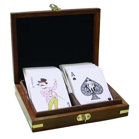 PELIKORTIT PUULAATIKOSSA 2 x KORTTIPAKKA - Akku-Teho Marine Oy ...